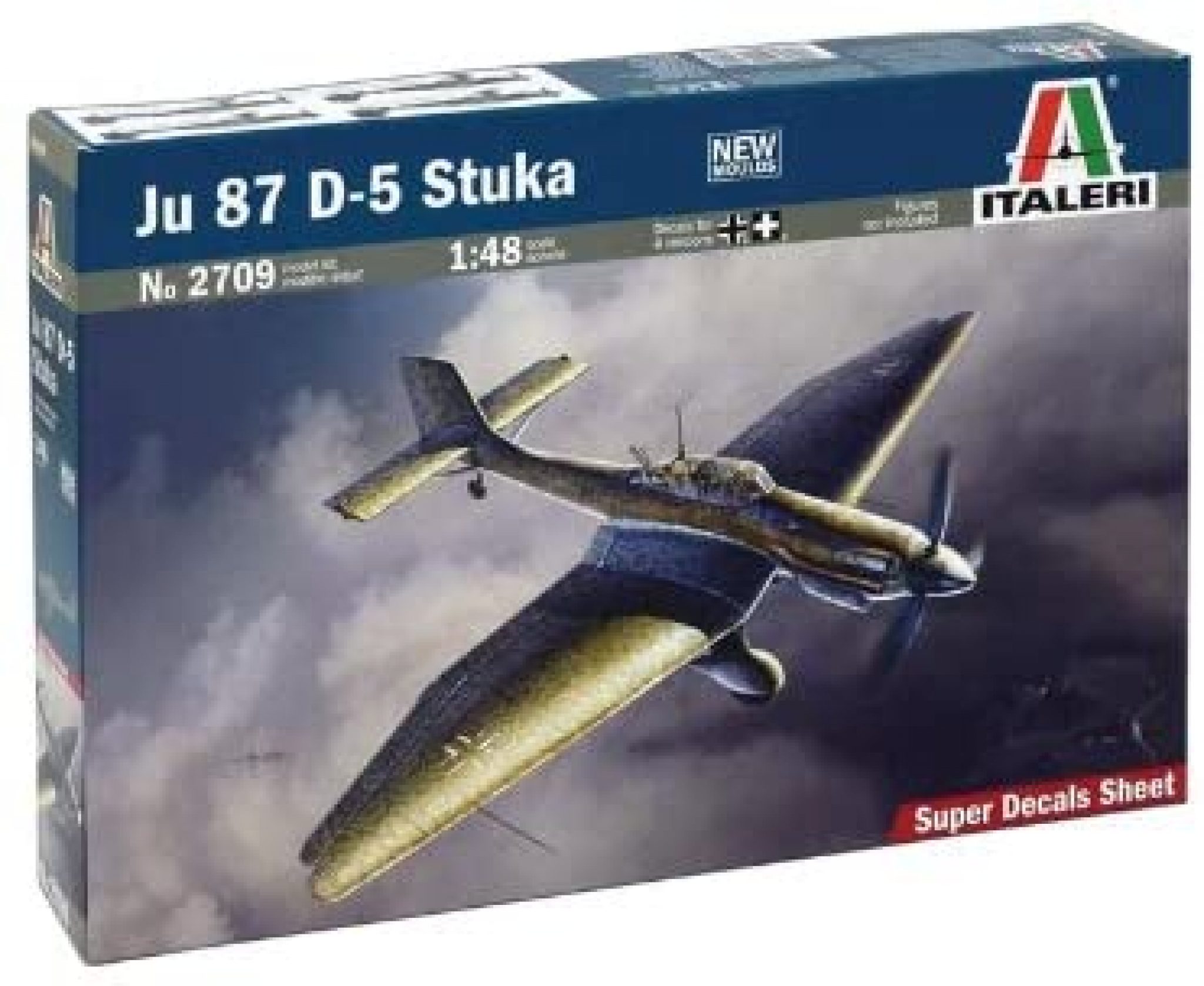 Maqueta Italeri 510002709 - Junkers JU-87 D5 Stuka - Escala 1:48