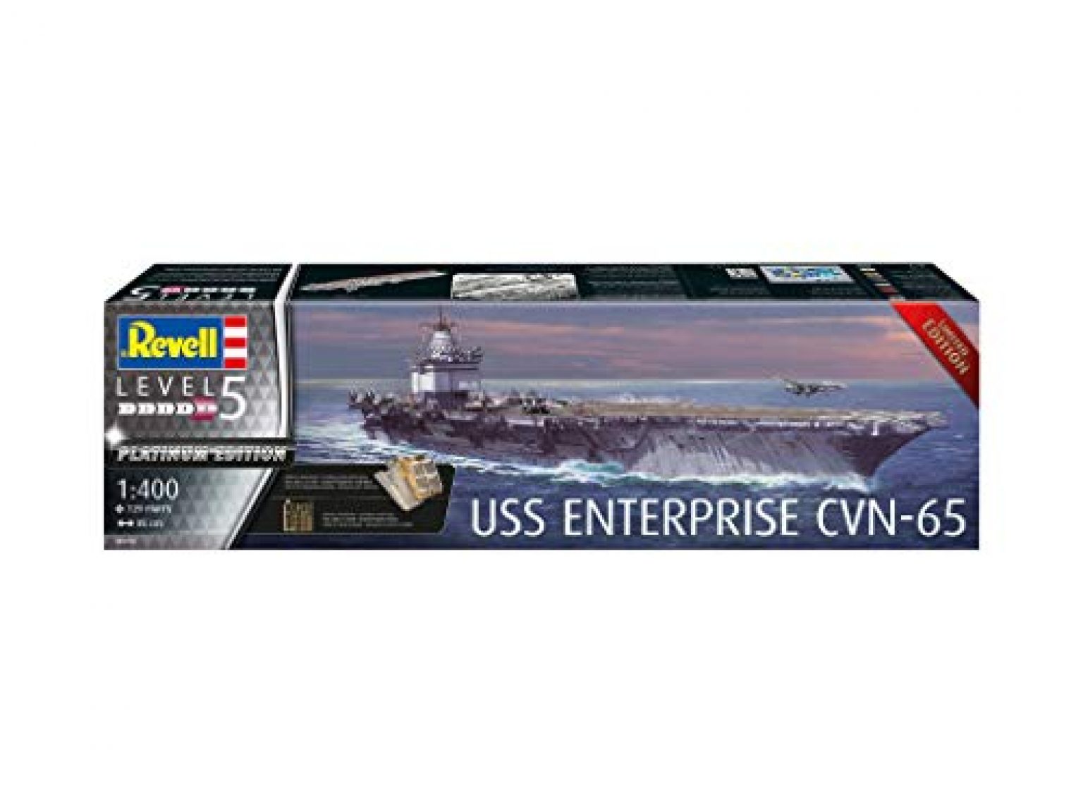 Maqueta Revell 5173 - Portaviones USS Enterprise CVN65 - Escala 1:400