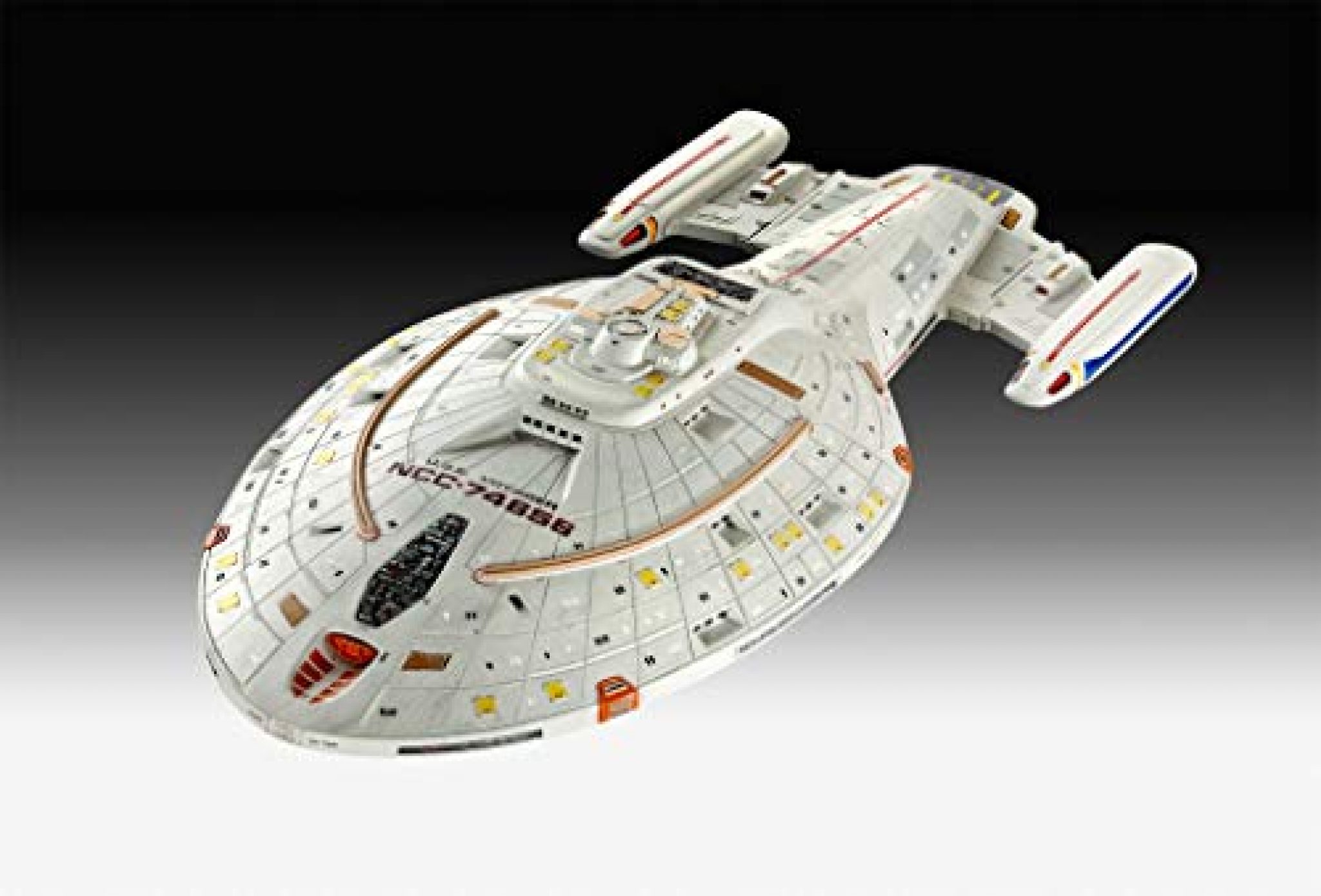 Maqueta Revell 4992 - Star Trek U.S.S. Voyager - Escala 1:670