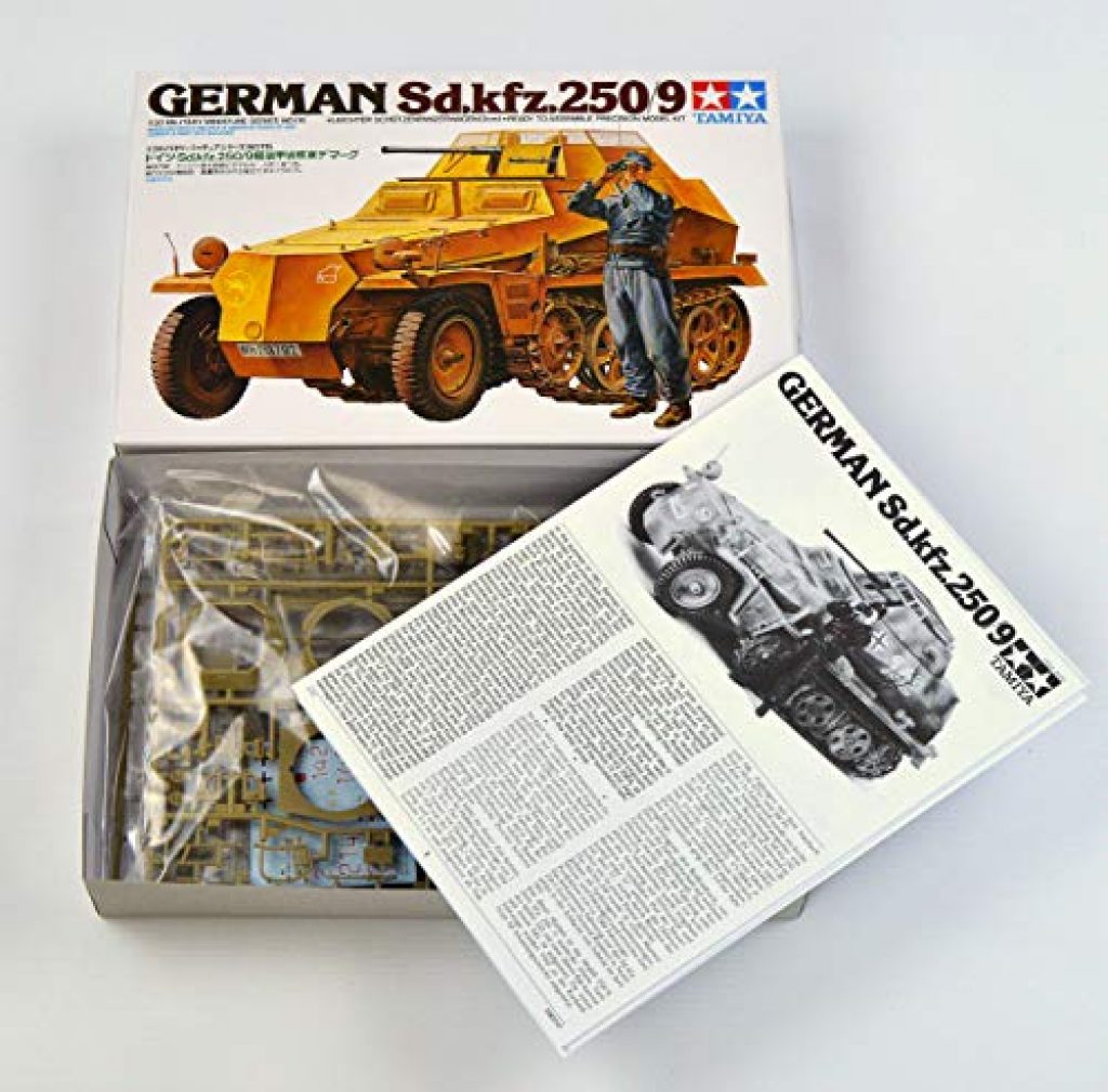 Maqueta Tamiya 300035115 - Sd.Kfz.250/9 light armored reconnaissance ...