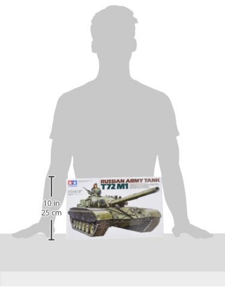 Maqueta Tamiya 35160 - Soviet tanks T-72M1 - Escala 1:35